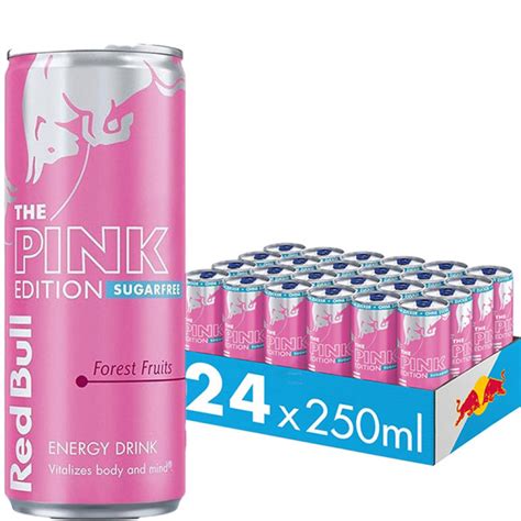 Red Bull Energy Pink Edition Zero Sugar 250ml Refreshing Energy Boost