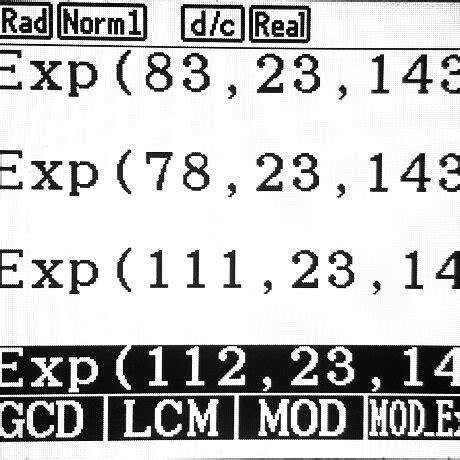 Showing Calculation Of MOD Repeating This For All Other Numbers Gives Download Scientific