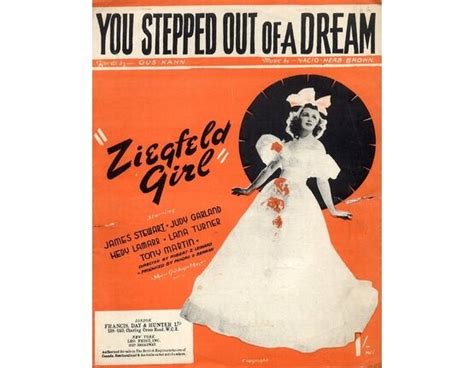 You Stepped Out Of A Dream From Ziegfeld Girl Featuring Judy