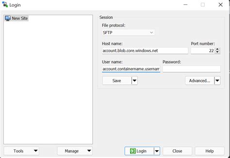 Sftp Blob Storage How Can A User Accessswitch To Other Containers