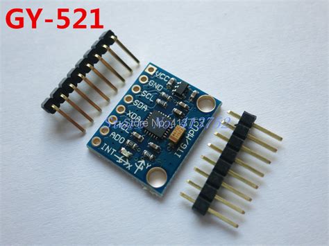 Купить Быстрая доставка gy 521 mpu 6050 модуль трехосный акселерометр