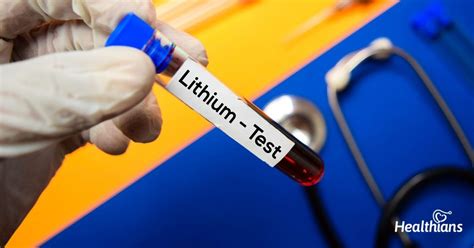 Lithium Test Need Results Reference Range Healthians Blog