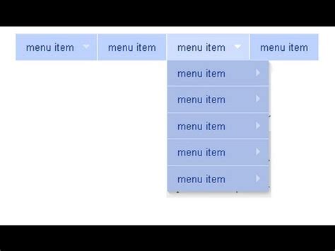 Tutoriel:Menu deroulant css | By NewDzign - YouTube