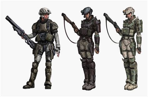Unsc Marines Halo 5 Hd Png Download Kindpng