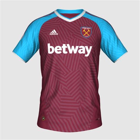 West Ham Home Concept FIFA Kit Creator Showcase