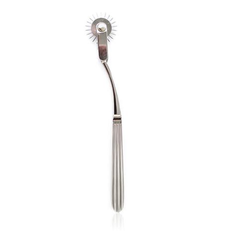 Fetish Sex Toy Steel Wartenberg Pin Wheel Breast Stimulating Rolling BDSM Gear