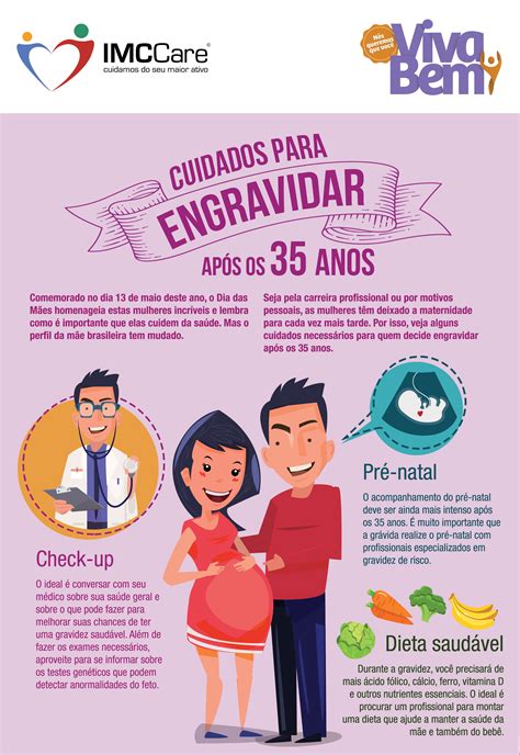 Cuidados Para Engravidar Depois Dos 35 Anos Imc Brasil