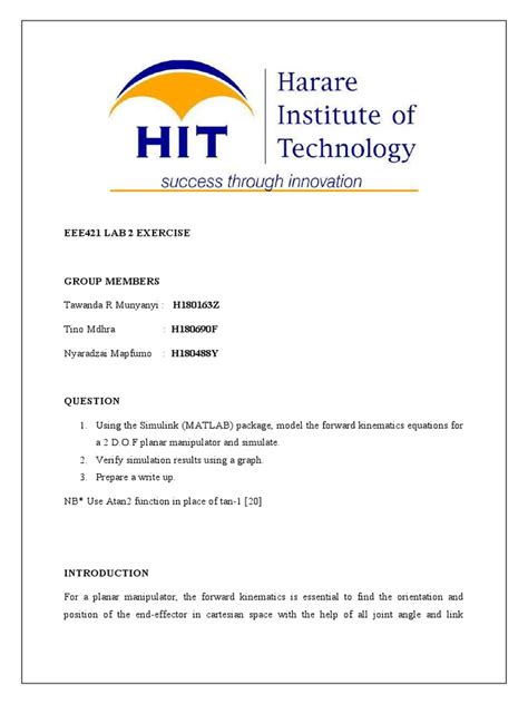 engineering robotics practical lab pdf