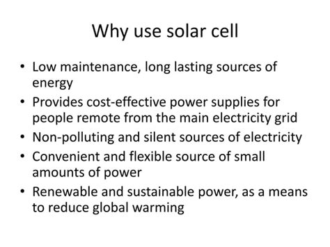 Plastic Solar Cell Pptx