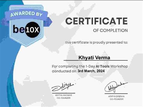 Khyati Verma On Linkedin 🌟 Exciting Workshop Discovery Alert 🚀 Just Attended An Incredible