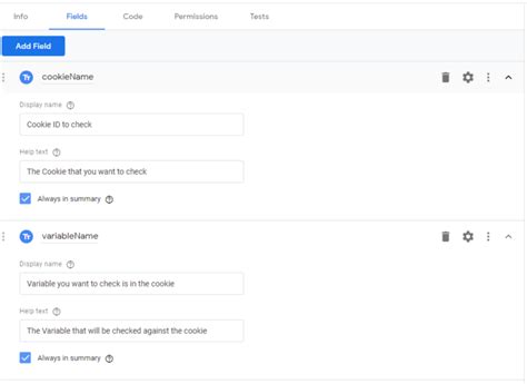 gtm custom templates check cookie id when can i stop
