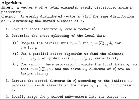 Figure 1 From A Novel Parallel Sorting Algorithm For Contemporary Architectures Semantic Scholar