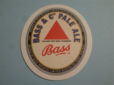 England Beer Brewery Coaster ~ Bass Ale ~ Formally Brewed By Samlesbury