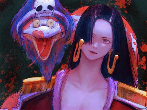 One Piece Boa Hancock Pirate Empress 2k Wallpaper Download
