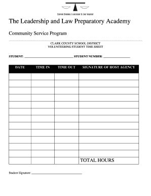 Community Court Order