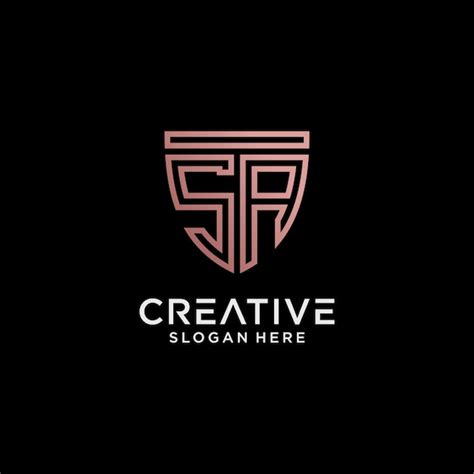 Premium Vector Creative Style Sa Letter Logo Design Template With