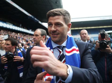 Rangers Manager Steven Gerrard Will Bring Passion Desire And A