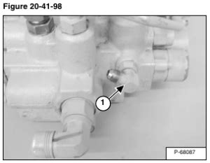 BOBCAT S HYDRAULIC CONTROL VALVE ACS OR SJC Lift Arm Bypass Orifice Removal And