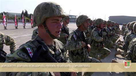 პირველი კურსის იუნკერთა ფიცის დადების ცერემონია Youtube