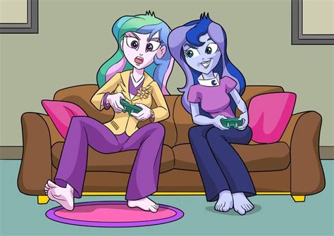 Artist Art U Barefoot Blazer Carpet Controller Equestria Girls Feet Female