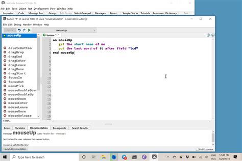 livecode is a modern day hypercard