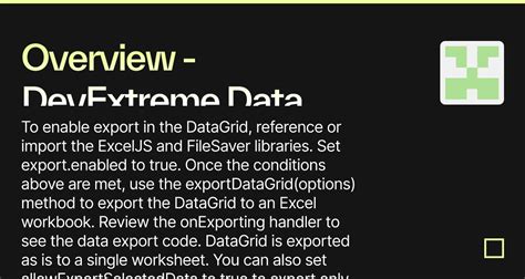 Overview Devextreme Data Grid Forked Codesandbox