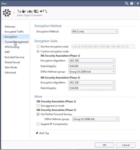 Configuring Check Point Redundant Ipsec Tunnel