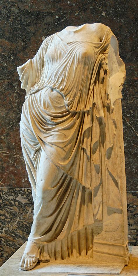 Alcamenes Aphrodite In The Gardens Supposed Louvre Roman