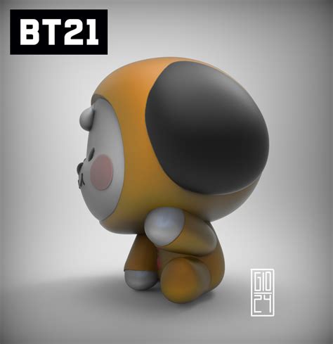 🐕 Chimmy Bt21・free Stl File For 3d Printing・cults