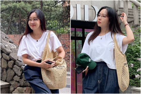 소유진 올여름 데일리룩 패션 코디 픽한 프라다 데일리백 라피아백 가방 가격은 네이버 블로그