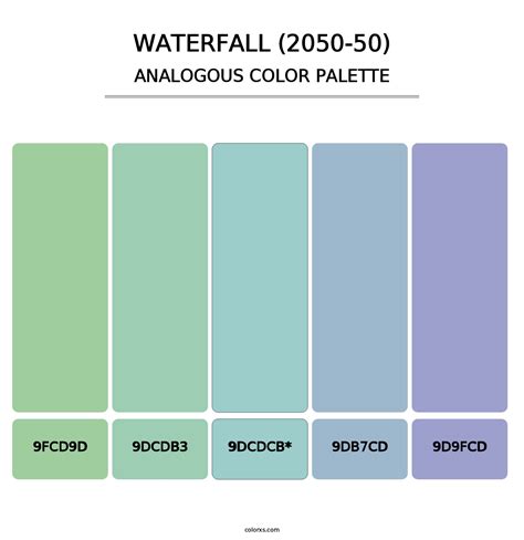 Benjamin Moore Waterfall 2050 50 Paint Coordinating Colors And