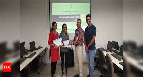 Workshop On UI Development And Responsive Design Held In Vadodara Vadodara News Times Of India