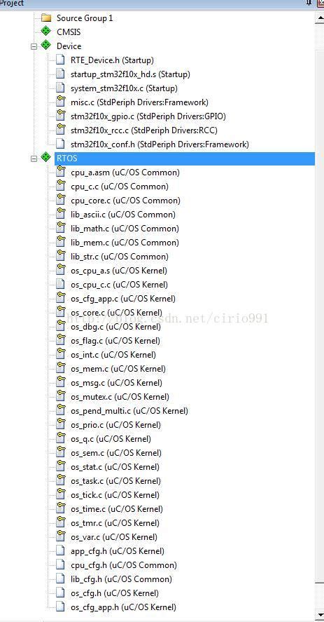 Keil524创建ucosiii工程实现stm32实时操作系统环境配置 转发 且修改其存在的问题 Lenton 博客园