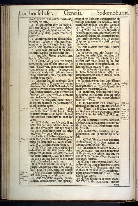 Genesis Chapter 19 Original 1611 Kjv