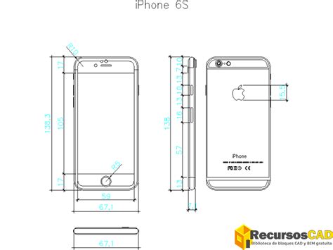Bloques Autocad Teléfonos Fijos Móviles Y Ipad ¡gratis Recursoscad