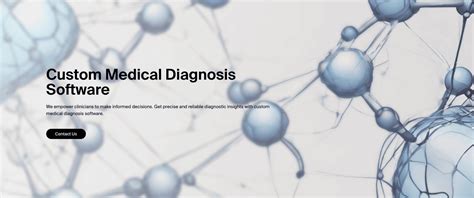Custom Medical Diagnosis Software
