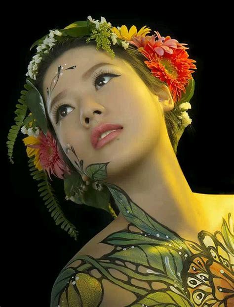 人体彩绘人体涂鸦人体艺术画成都景橙艺术 站酷zcool