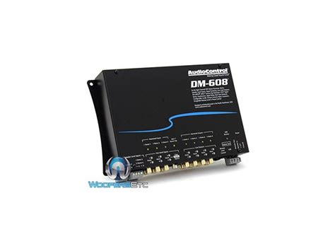 audiocontrol dm 608 premium 6 input 8 output dsp matrix processor