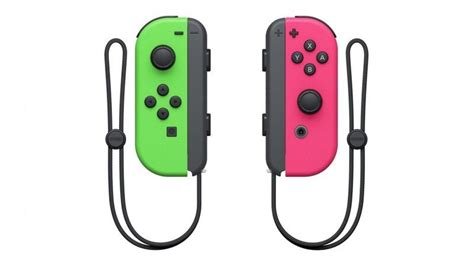 Nintendo Switch Joy Con Controllers Pair Neon Greenpink Pcplace