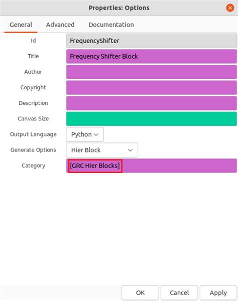Hier Blocks And Parameters Gnu Radio