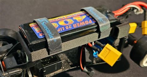 Hpi Micro Rs4 Battery Mount Top Plate With Xt30 Mount By Daniel Schenk Download Free Stl Model