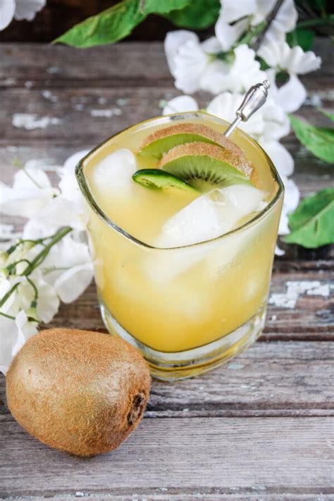 Spicy Tropical Bourbon Cocktail California Unpublished