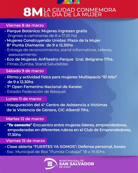 Actividades Para Conmemorar El “día Internacional De La Mujer” El