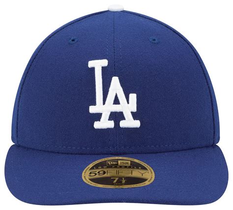 New Era Mens New Era Dodgers 59fifty Authentic Lp Cap Mens Royal