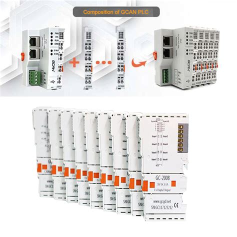 PLC Programmable Controller Board Gcan PLC 400 510 511 Electrical