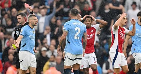 Why Leandro Trossard Was Sent Off In Premier League Game Vs Man City As