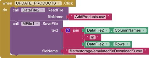Facing Error Error 2101 Addproductscsv Could Not Be Found Mit App