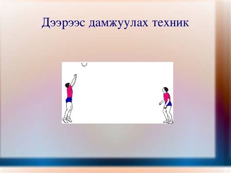 дээрээс дамжуулах техник