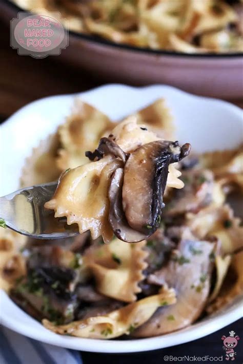 Creamy Wild Mushroom Pasta Bear Naked Food
