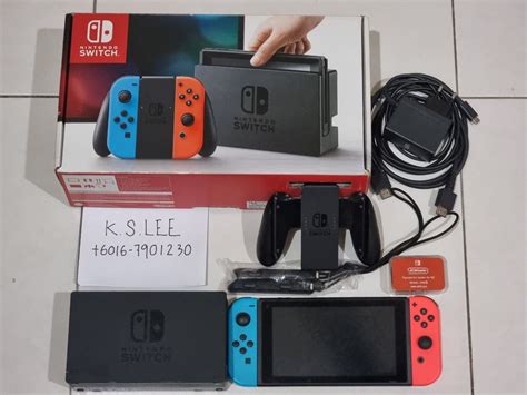 Nintendo Switch Modded Fullset Video Gaming Video Game Consoles